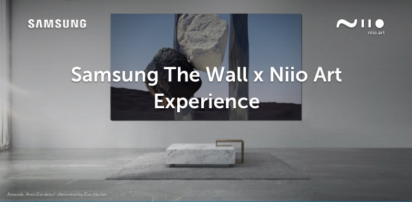 Samsung The Wall Showroom - Samsung The Wall x Niio Art Awards