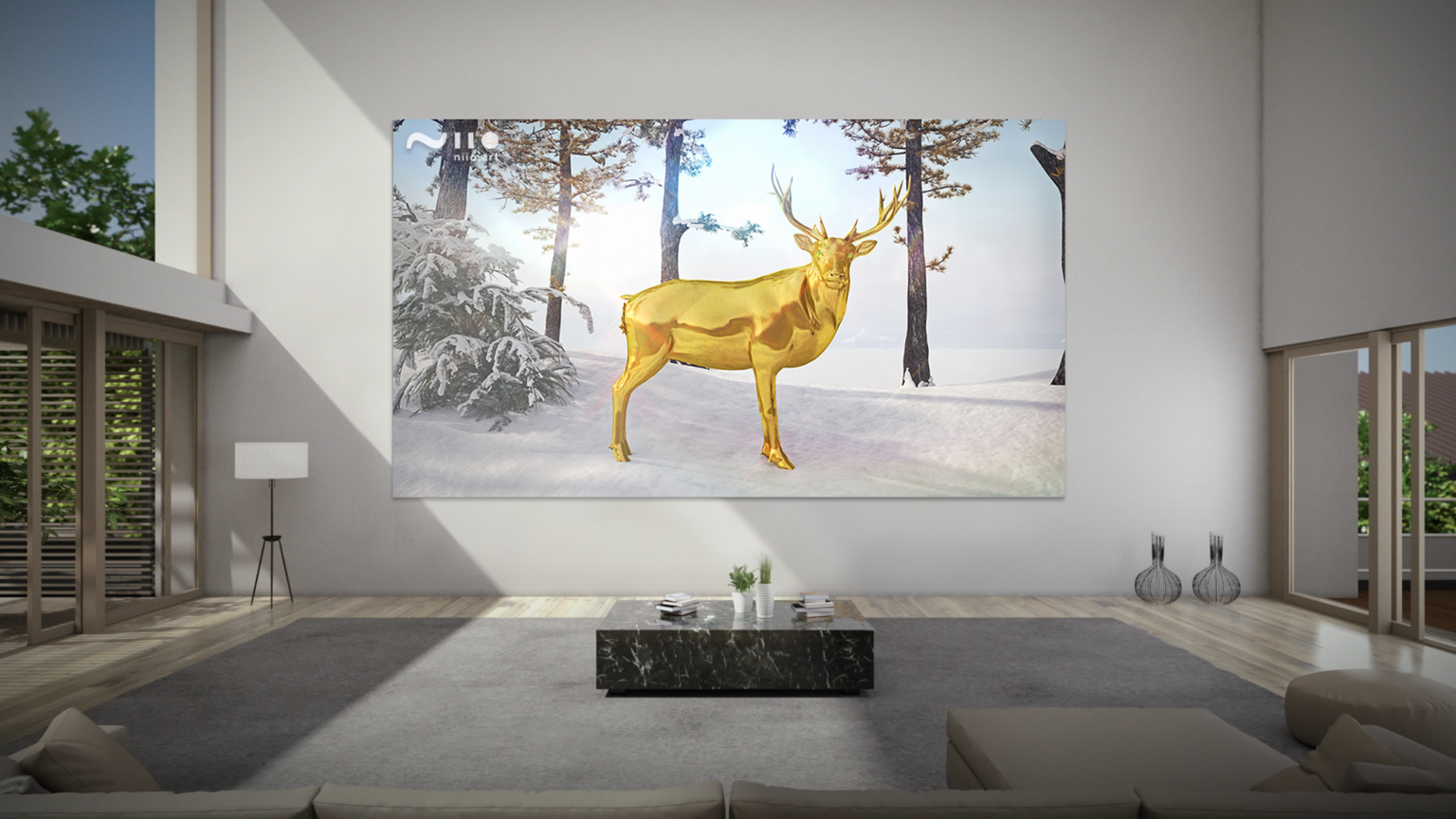 Samsung & Niio Partnership - Experience the finest moving image art.